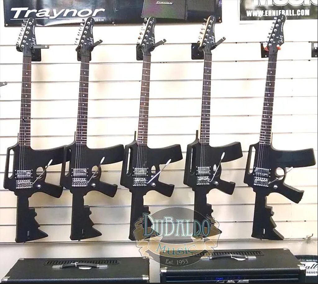 Indy Custom Guitars - AR-GTR/S AR-15 Guitar - Limited Edition - 50 ...
