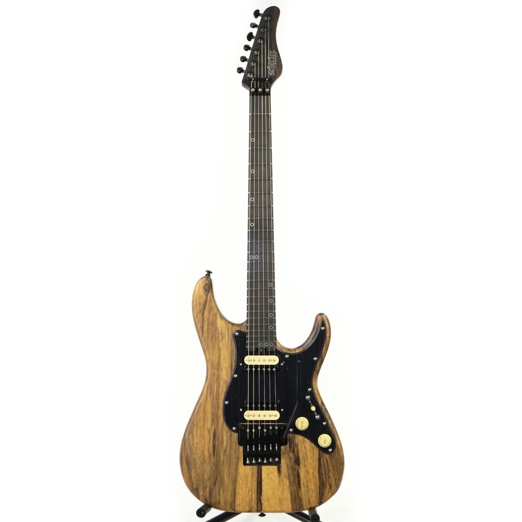 Schecter SVSS Sun Valley Super Shredder Exotic Black Limba | DuBaldo ...