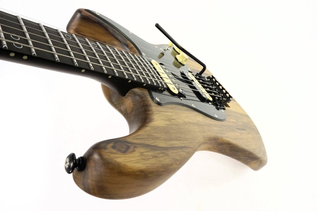 Schecter SVSS Sun Valley Super Shredder Exotic Black Limba | DuBaldo ...