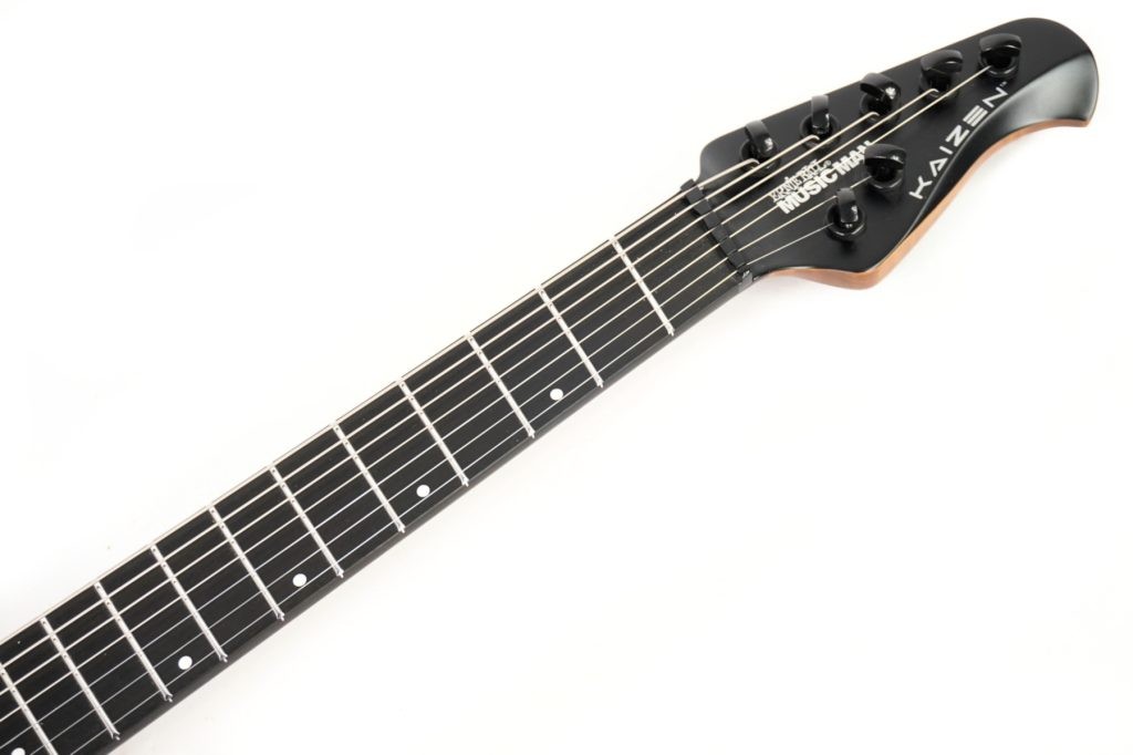 Ernie Ball Music Man Tosin Abasi Kaizen 7-string Guitar - Apollo Black - S08457 | DuBaldo Music ...