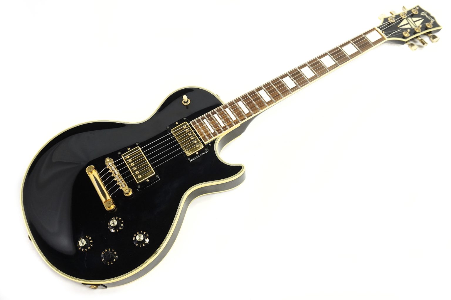 Greco 1980s-era EGC-600 - Black Electric Guitar w/ original gig bag ...