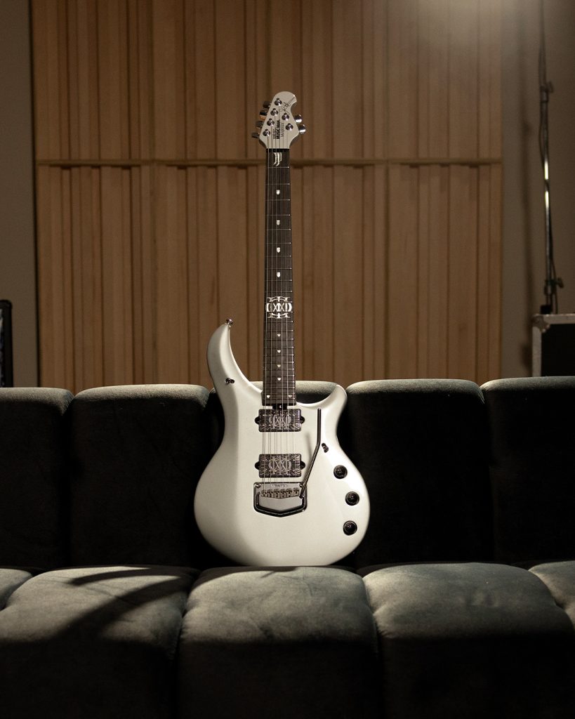 Ernie Ball Music Man John Petrucci 10th Anniversary Majesty - Silver ...